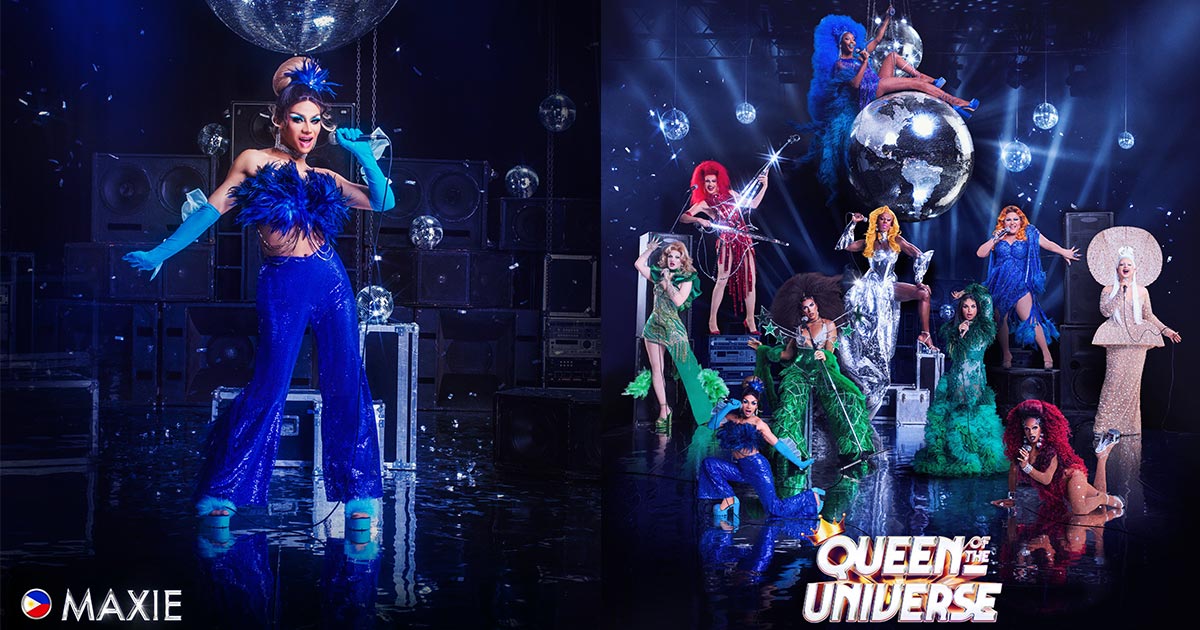 Maxie is the first Filipino to join international drag singing competition 'Queen of the ...